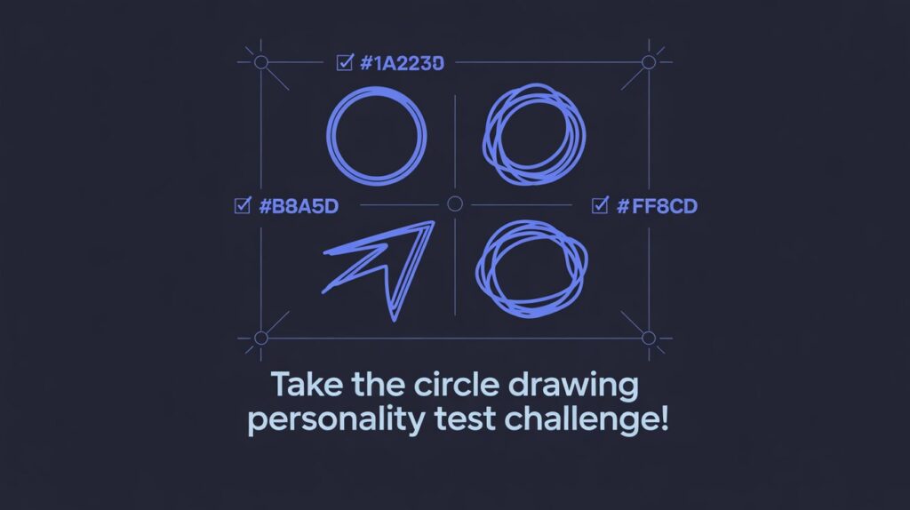 Take the Circle Drawing Personality Test Challenge!